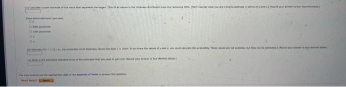 Consider the following sample of observations on | Chegg.com