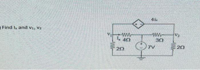 Solved Find lx and v1,v2 | Chegg.com