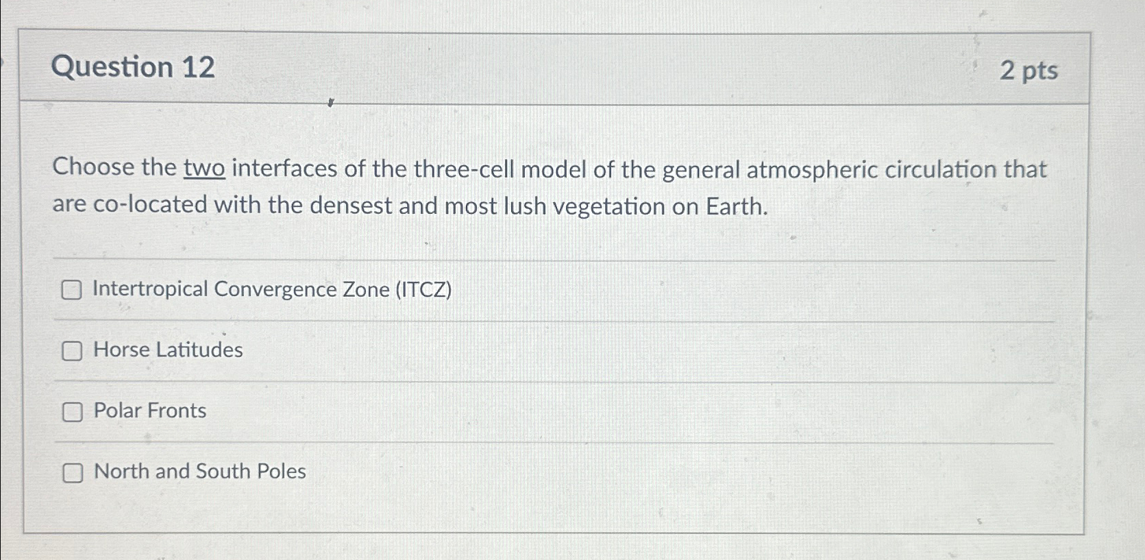Solved Question 122ptsChoose the two interfaces of the | Chegg.com