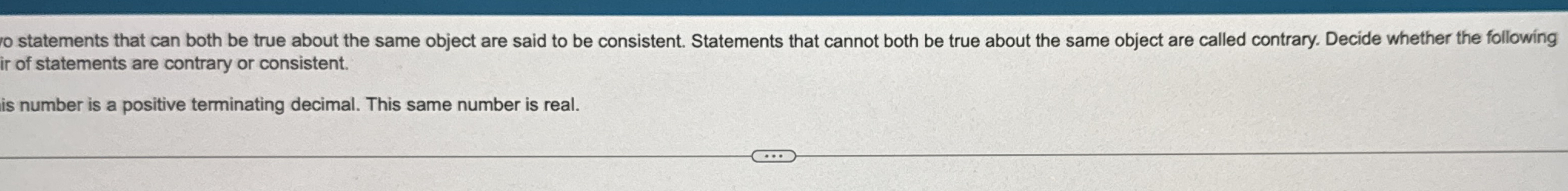 Solved How to solve ﻿Two statements that can both be true | Chegg.com