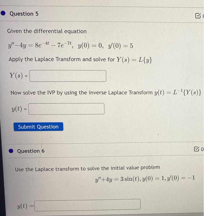 Solved Given the differential equation | Chegg.com