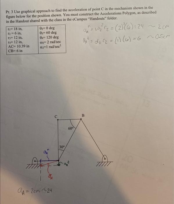 Pr. 3 Use graphical approach to find the acceleration | Chegg.com Pr. 3 Use graphical approach to find the acceleration | Chegg.com