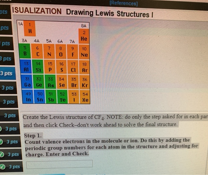 Solved References Isualization Drawing Lewis Structures 