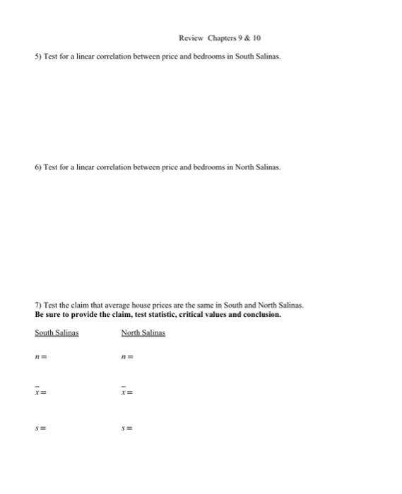 Solved Coith Colinac Alnrth Calinno5) Test for a linear | Chegg.com