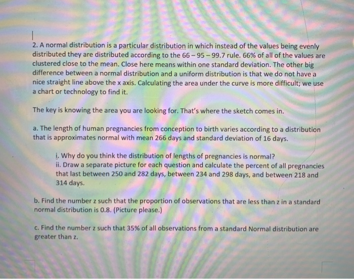 Solved Practice problems for uniform and normal | Chegg.com