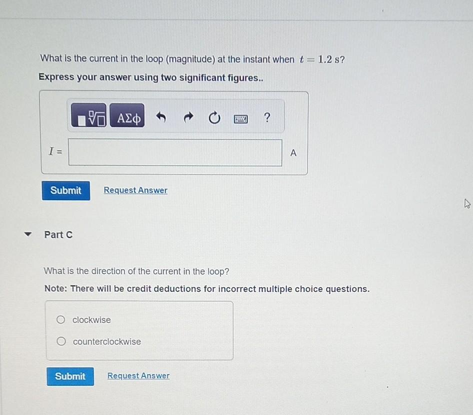 Solved A circular loop of wire with radius 0.0260 m and | Chegg.com