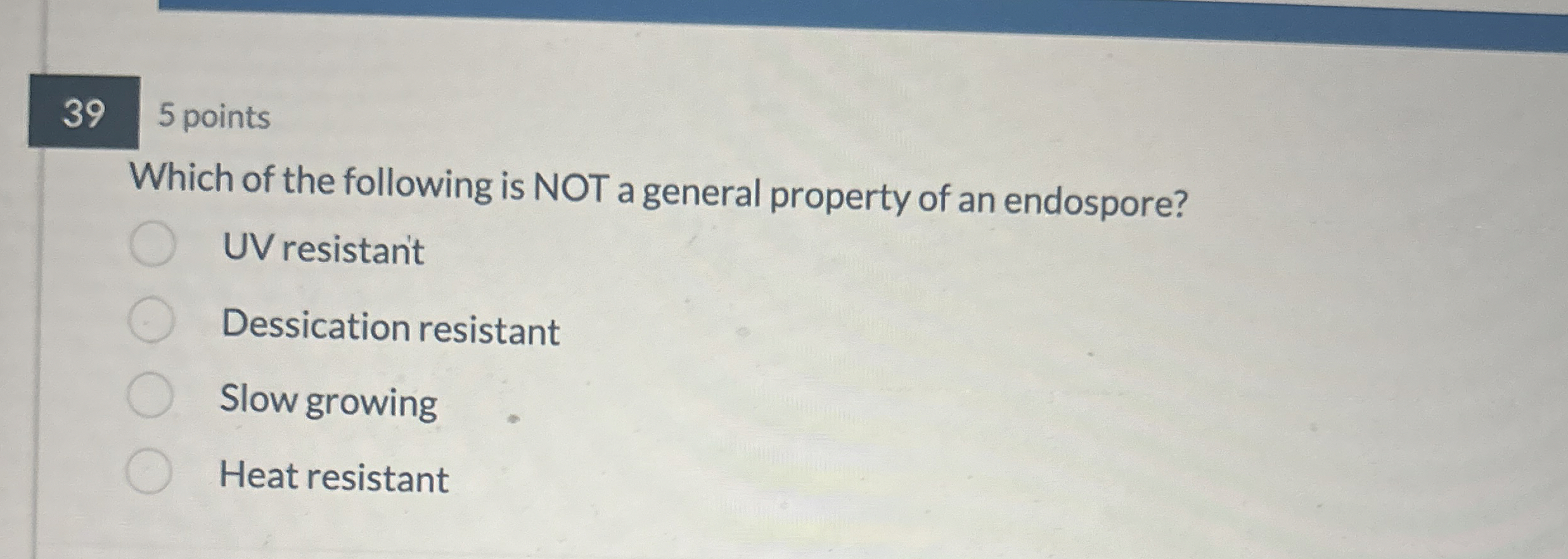 Solved 395 ﻿pointsWhich of the following is NOT a general | Chegg.com