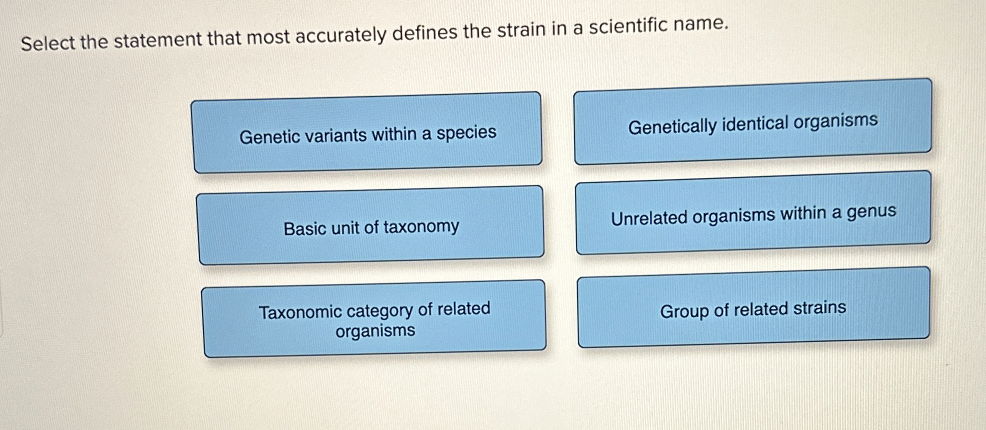 Solved Select the statement that most accurately defines the | Chegg.com