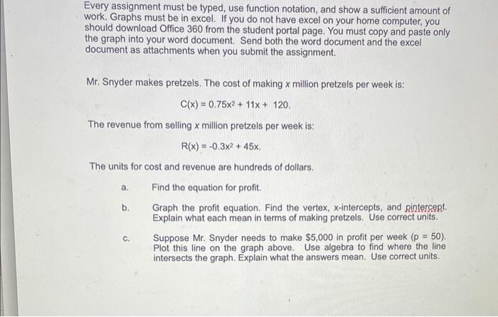 Solved Every assignment must be typed, use function | Chegg.com