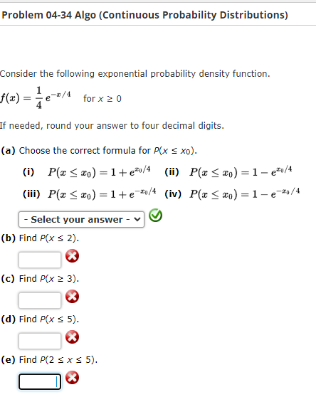 Solved Problem 04-34 Algo (Continuous Probability | Chegg.com Solved Problem 04-34 Algo (Continuous Probability | Chegg.com
