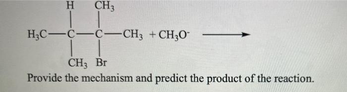 Solved 2-bromo-2,3-dimethylbutane undergoes E2 reaction in | Chegg.com