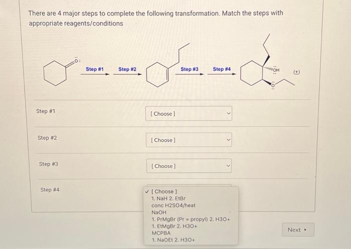 Solved There are 4 major steps to complete the following | Chegg.com