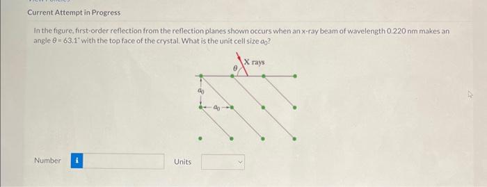 Solved In the figure, first-order reflection from the | Chegg.com