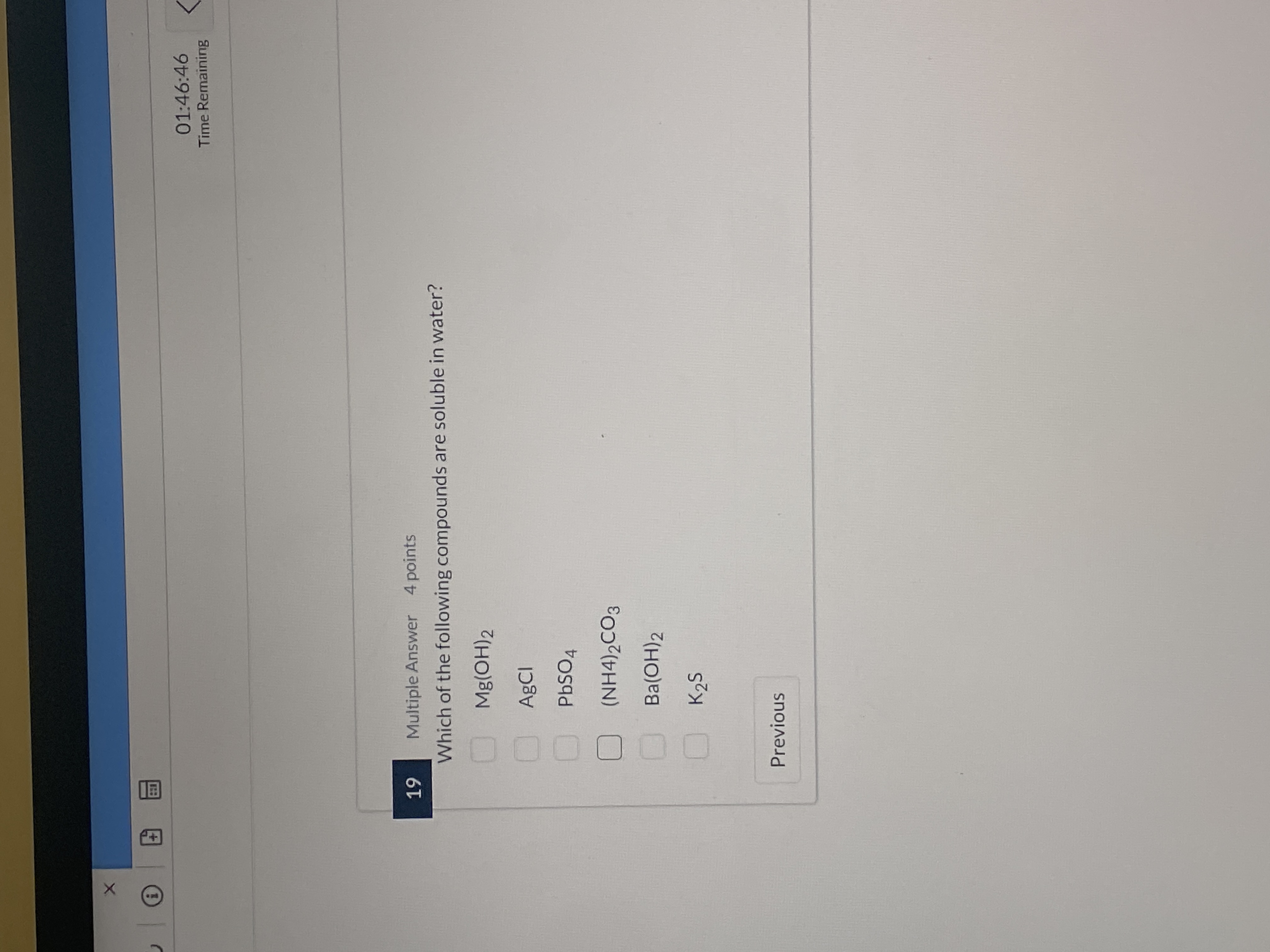 Solved 19Multiple Answer 4 ﻿pointsWhich of ﻿the following | Chegg.com