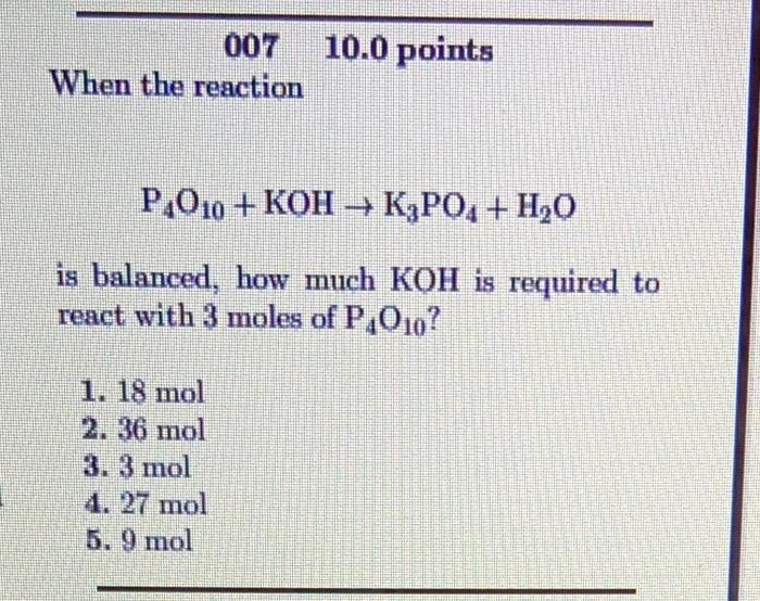 Solved Hydrogen and oxygen react under a specific set of | Chegg.com