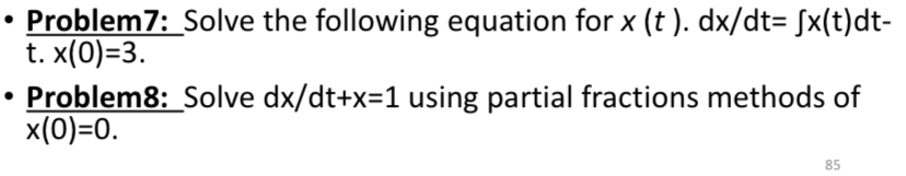 Solved Problem7: Solve the following equation for | Chegg.com