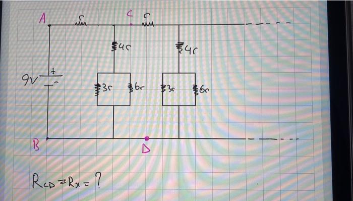 Solved RCD=Rx=? | Chegg.com