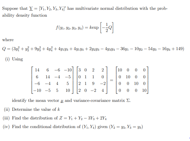 Solved Suppose that Y1,Y2 ﻿and Y3 ﻿are iid random variables | Chegg.com