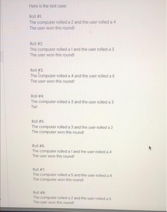 Solved DESCRIPTION Write a program that uses the Die class | Chegg.com