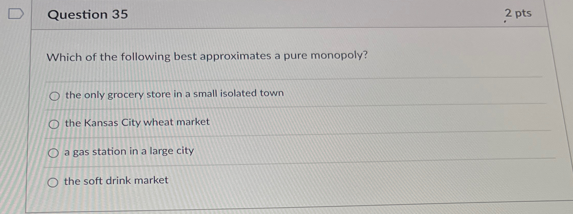 Solved Question 352 ﻿ptsWhich of the following best | Chegg.com