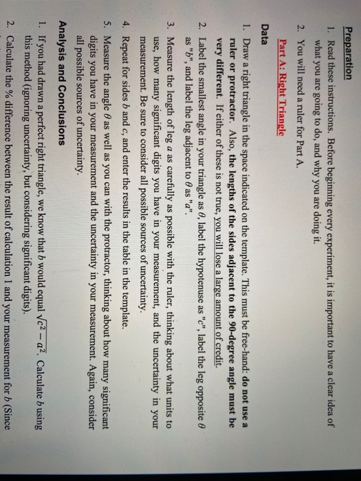 Solved Preparation 1. Read these instructions. Before | Chegg.com