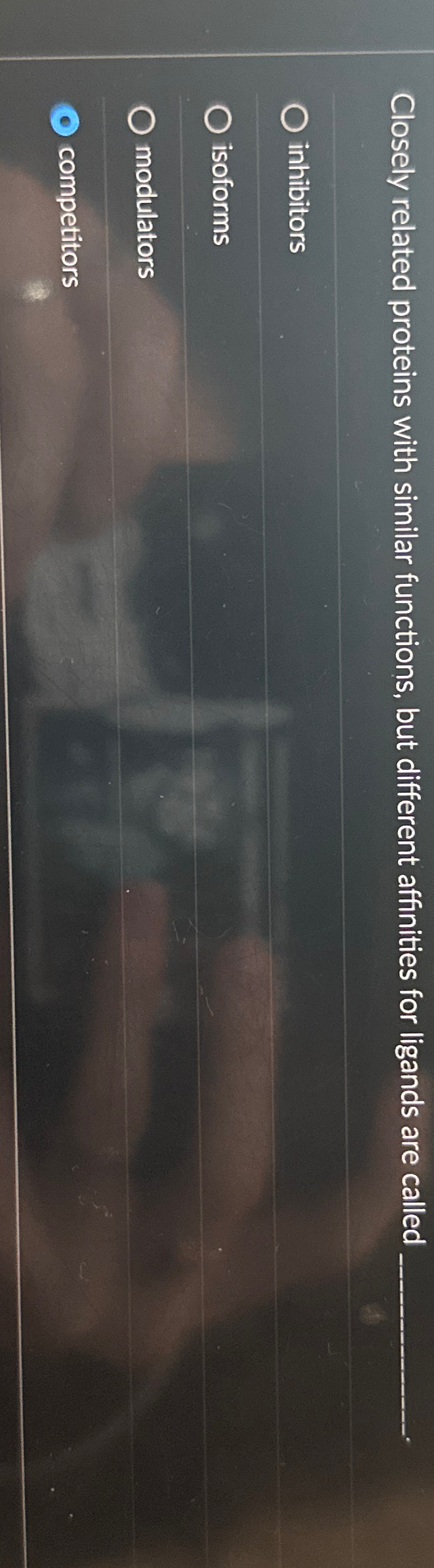 Solved Closely related proteins with similar functions, but | Chegg.com