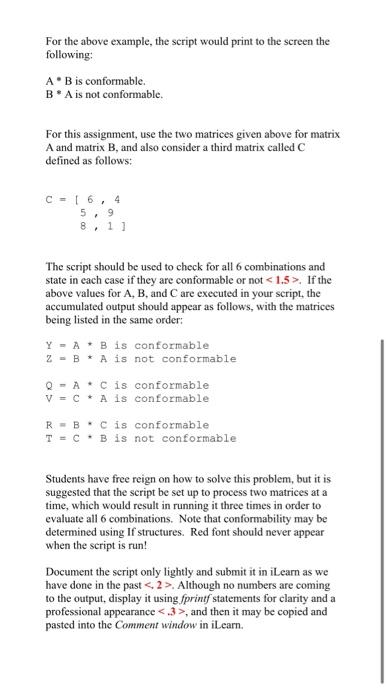 Solved As will be seen in other lectures regarding matrices, | Chegg.com