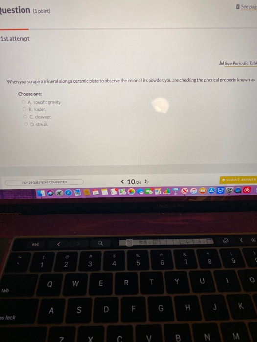 Solved See page Question (1point) 1st attempt d See Periodic | Chegg.com
