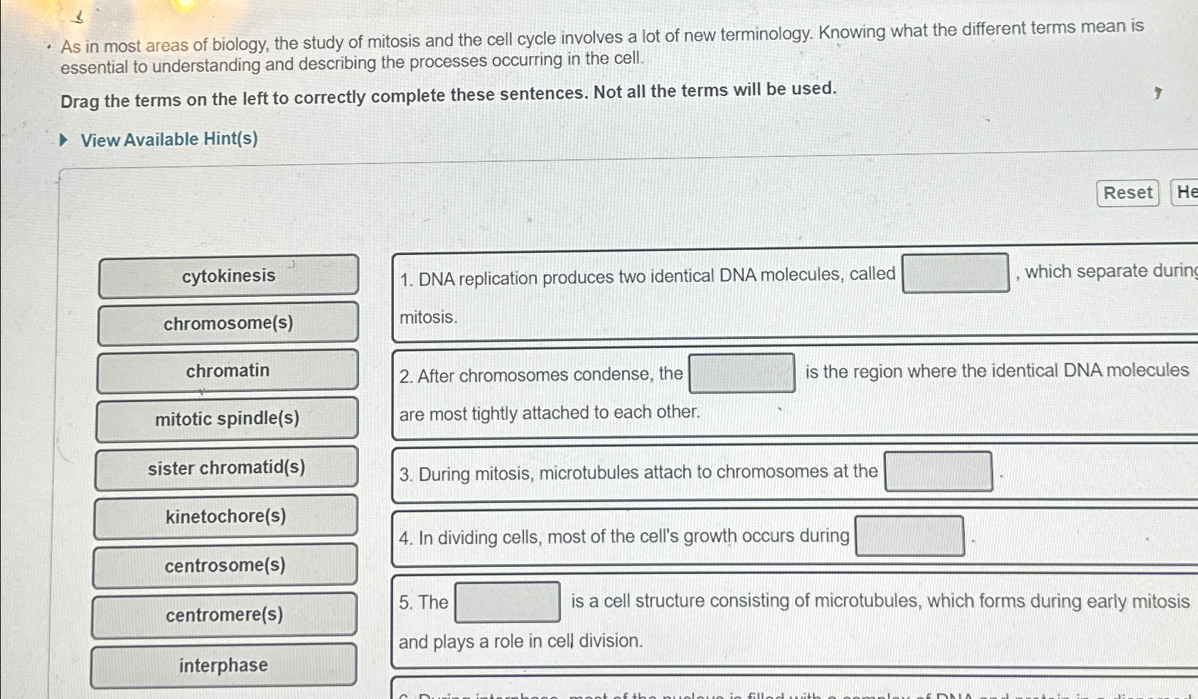 As in most areas of biology, the study of mitosis and | Chegg.com
