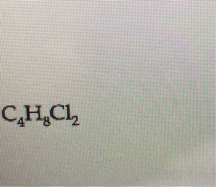 Solved give the structural formulas and names for all the | Chegg.com