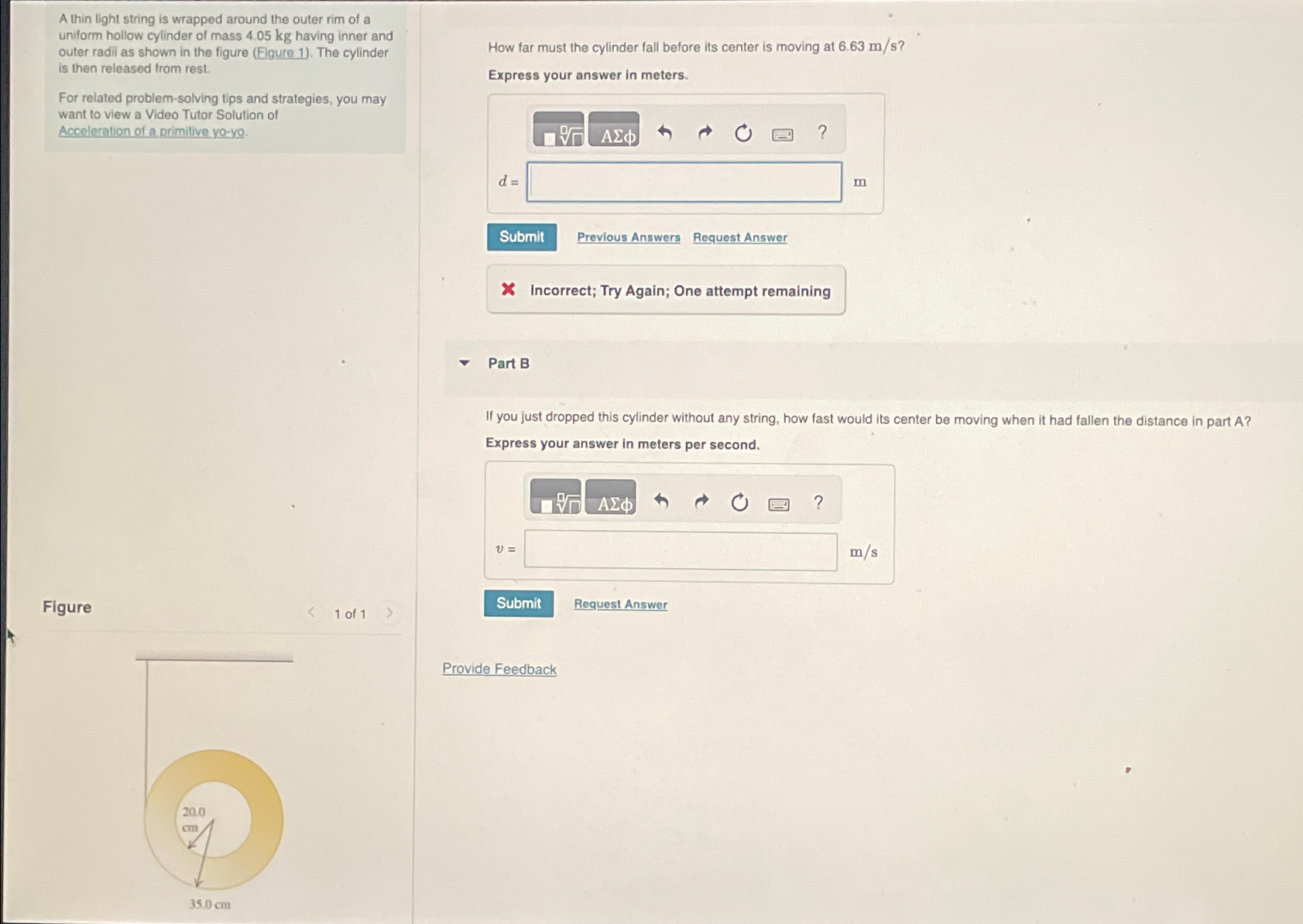 Solved A thin light string is wrapped around the outer rim | Chegg.com