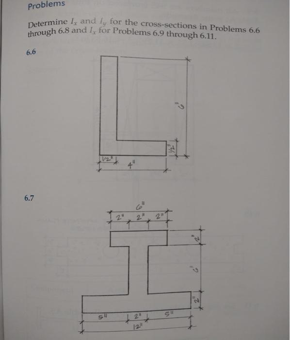 Solved Problems Find the centroid of the following | Chegg.com