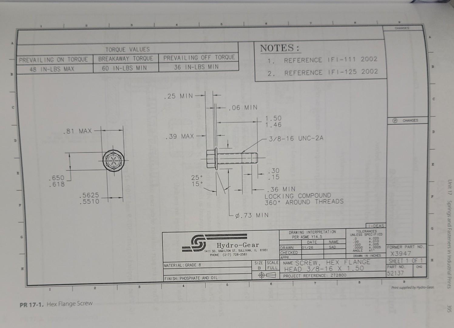 Industry Print Exercise 17-1 Refer to the print PR | Chegg.com