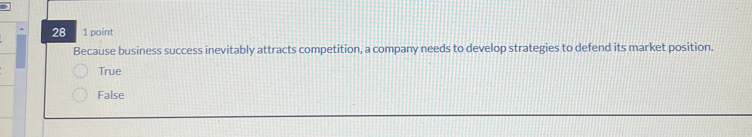 Solved 281 ﻿pointBecause business success inevitably | Chegg.com