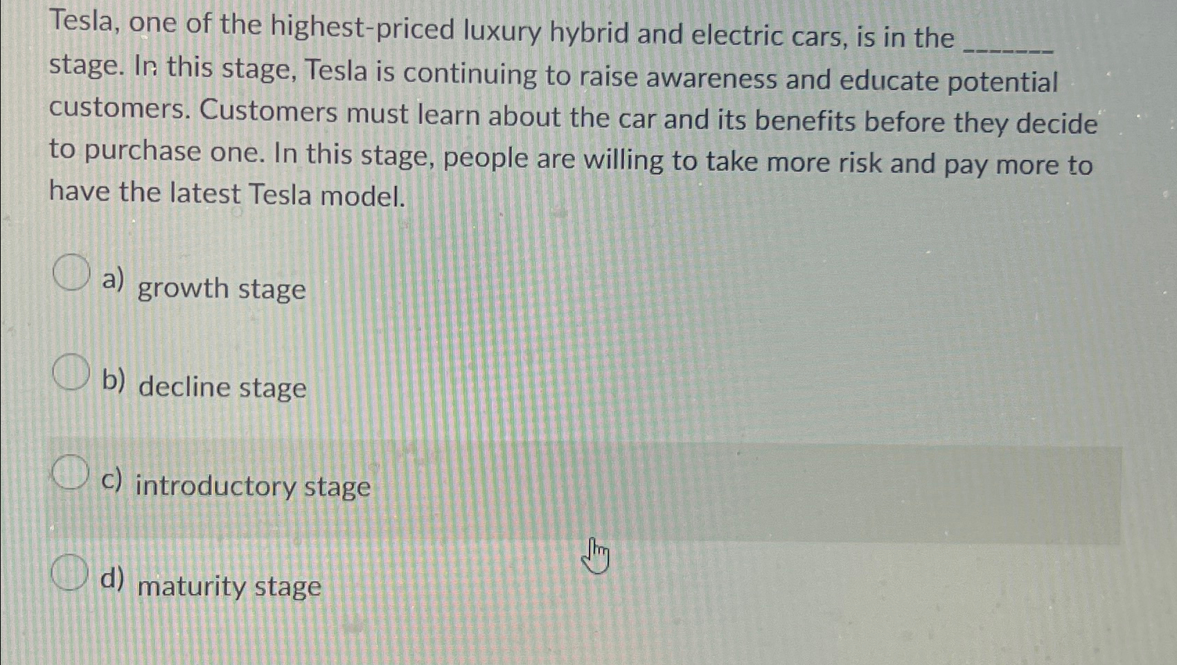 Solved Tesla, one of the highest-priced luxury hybrid and | Chegg.com