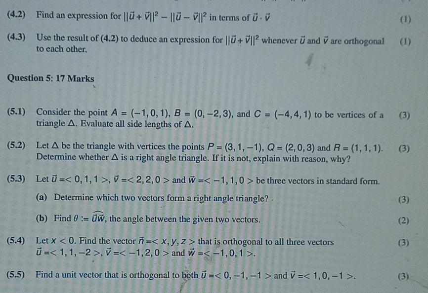 Solved Given a square matrix A : A=⎣⎡231−11−31−1k41⎦⎤ (1.1) | Chegg.com