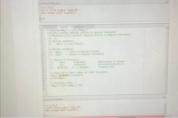 Solved fix the mat lab code so it works and looks good | Chegg.com