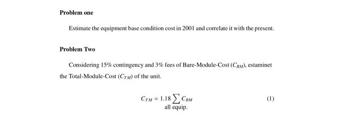 Problem Statment Figure 1: Schematic Diagram Crude | Chegg.com