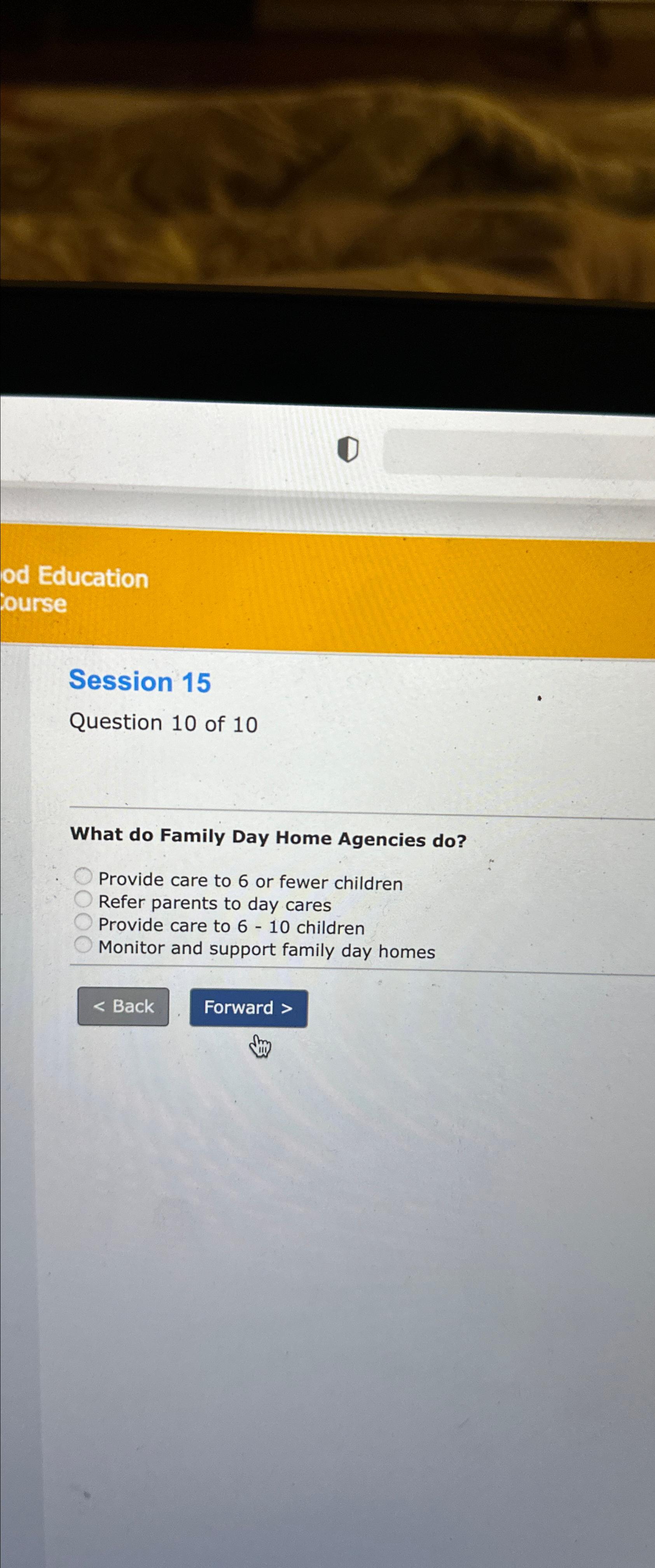 Solved od EducationourseSession 15Question 10 ﻿of 10What do | Chegg.com