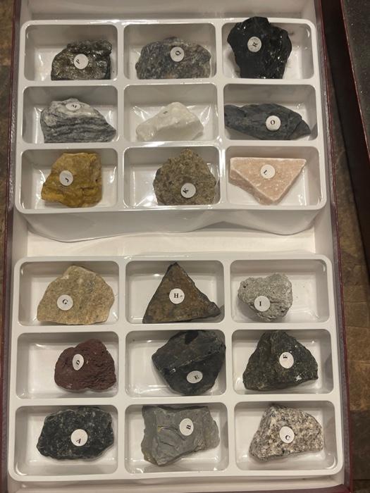 Solved 1. A possible protolith for Sample M is: a. | Chegg.com