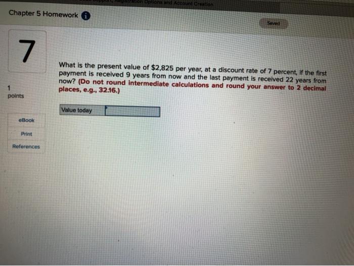 Solved Options and Account Creation Chapter 5 Homework Seved | Chegg.com Solved Options and Account Creation Chapter 5 Homework Seved | Chegg.com