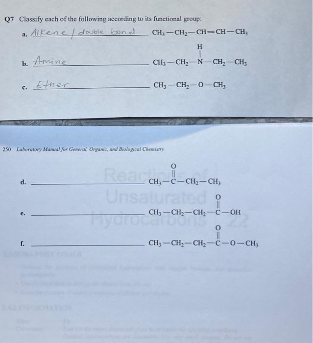Solved Q7 Classify each of the following according to its | Chegg.com