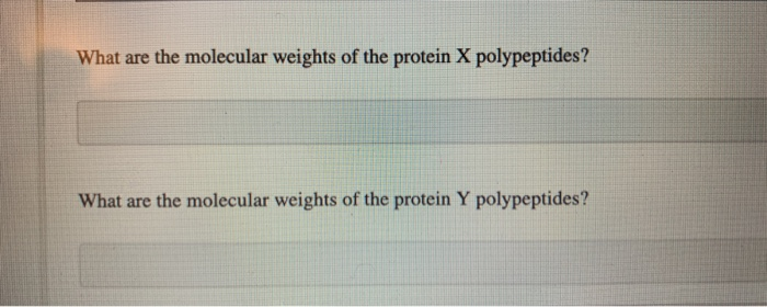 Solved A protein sample complex consists of two proteins, a | Chegg.com