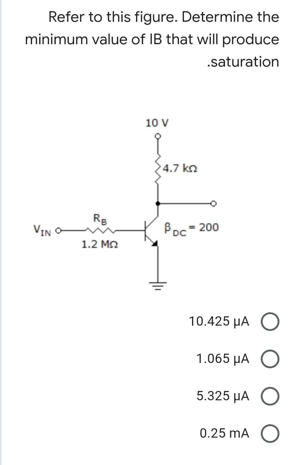 Solved Refer To This Figure Determine The Minimum Value Of