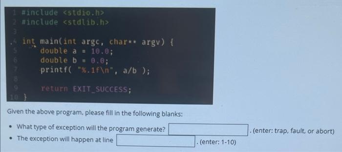 Solved Which of the following would generate an asynchronous | Chegg.com