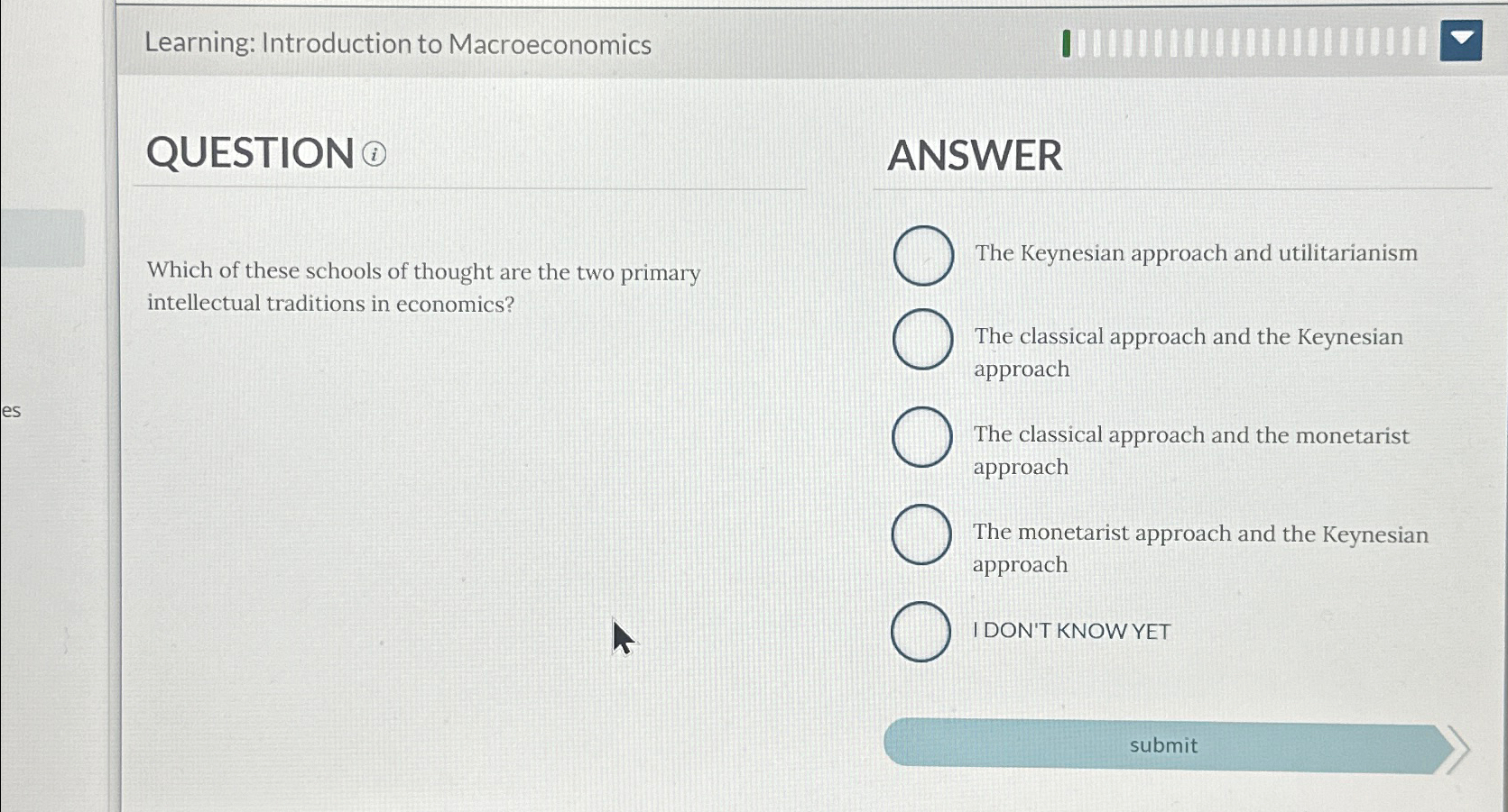 Solved Learning: Introduction to MacroeconomicsQUESTION | Chegg.com
