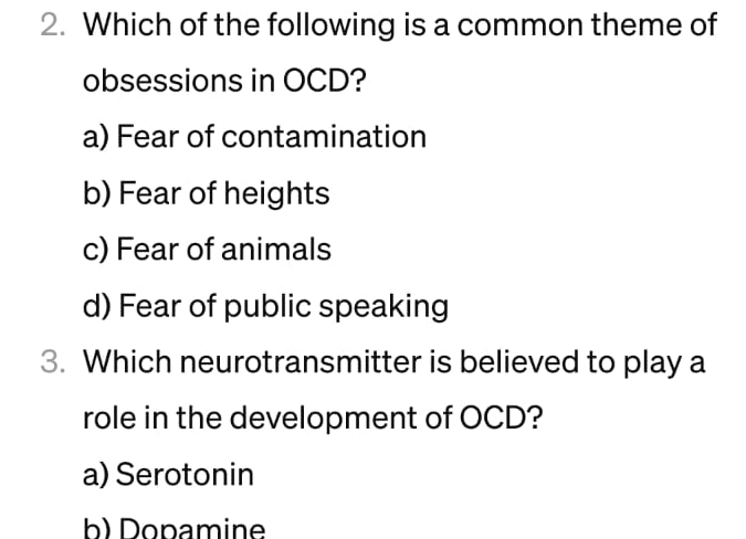 Solved Which of the following is a common theme of | Chegg.com