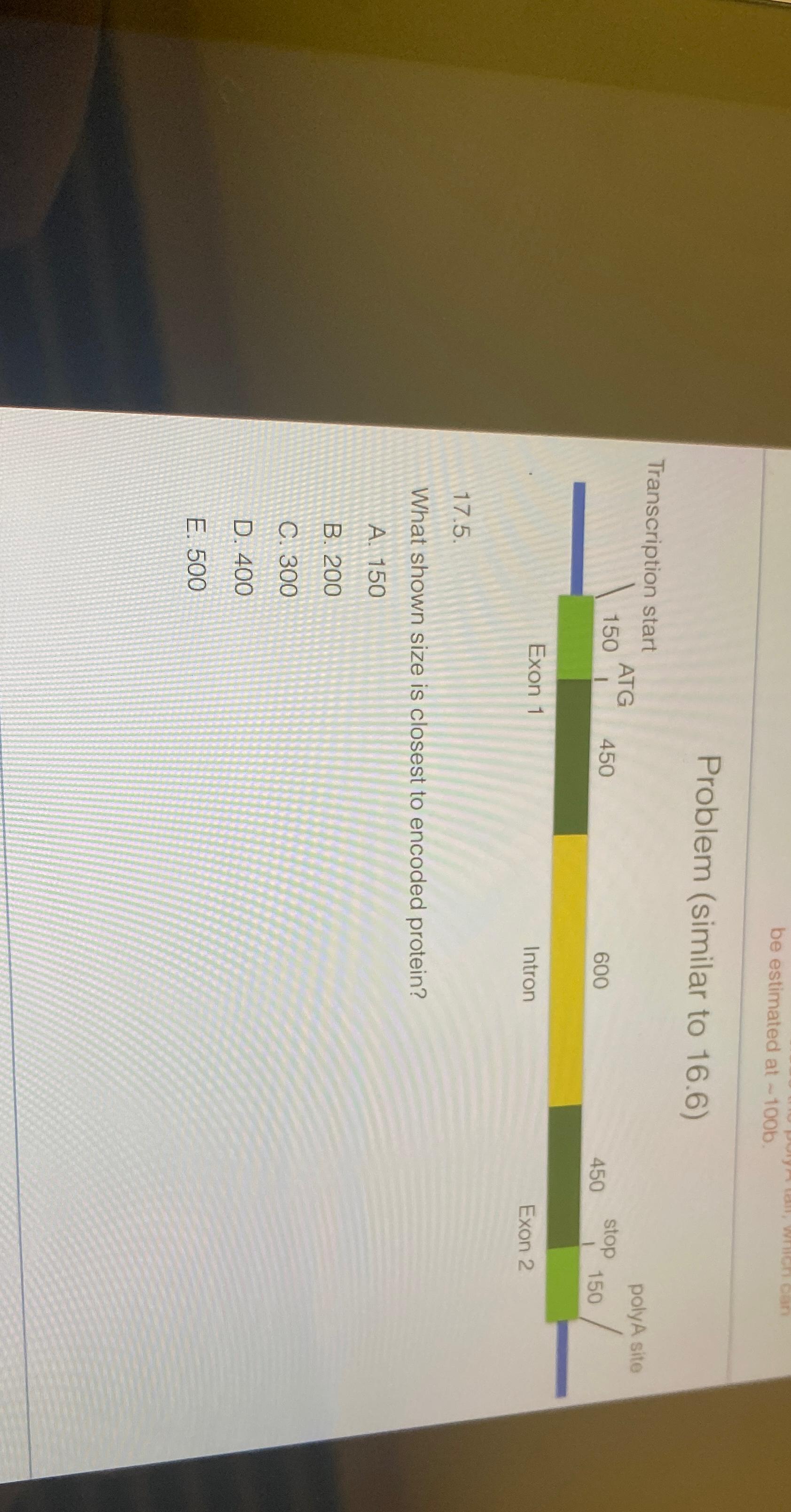 Solved be estimated at ∼100b.Problem (similar to | Chegg.com