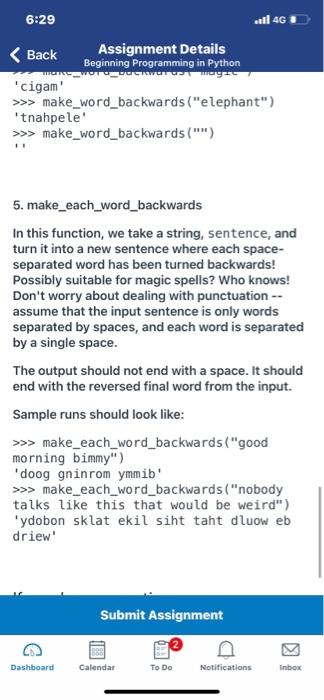 Solved 11 4G 6:28 Back Assignment Details Beginning | Chegg.com