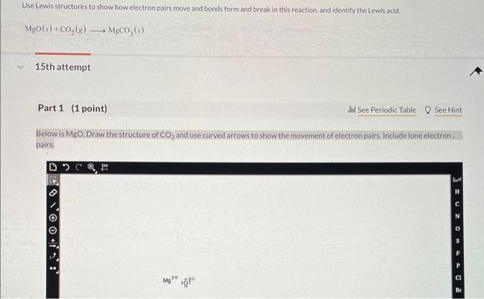 Solved Use Lewis structures to show how electron pairs move | Chegg.com
